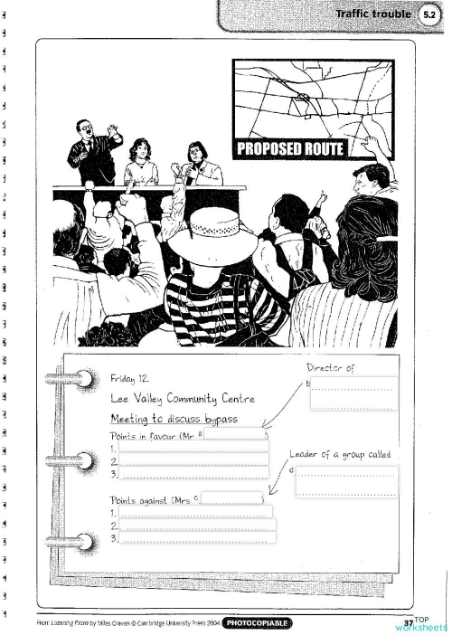City problems. Interactive worksheet | TopWorksheets
