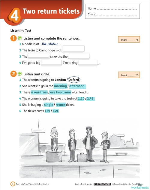 SM4 - Unit 4. Interactive worksheet | TopWorksheets
