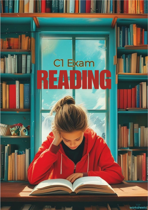 C1 Reading Exam 1st term 24-25. Interactive worksheet | TopWorksheets