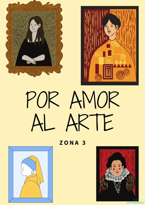 POR AMOR AL ARTE. Interactive worksheet | TopWorksheets