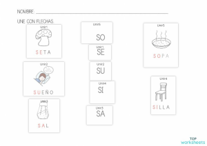 Silabas con S. Ficha interactiva | TopWorksheets
