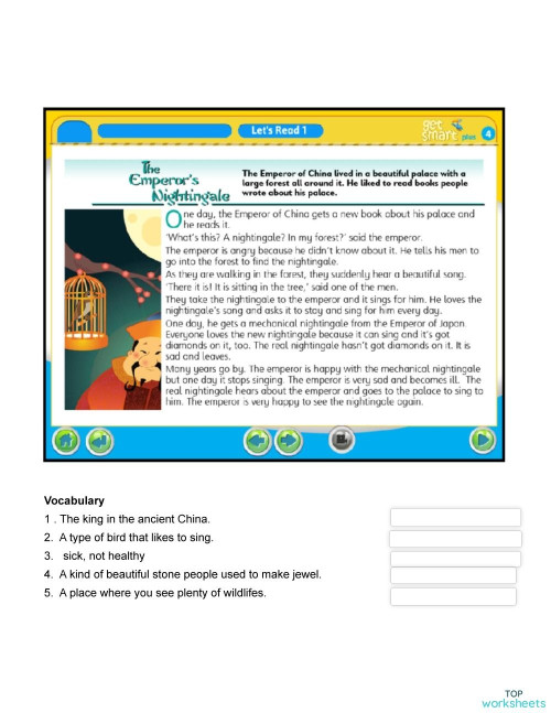 Pre A2 - Level 4. Interactive worksheet | TopWorksheets