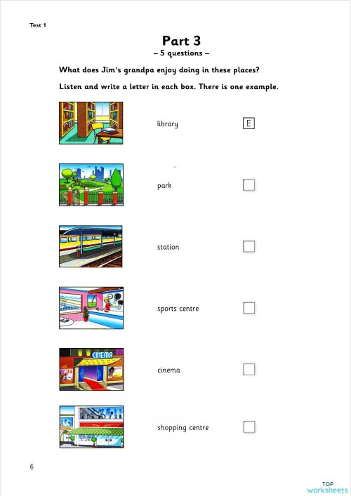 Listening Alphabet + Names (No audio). Interactive worksheet ...