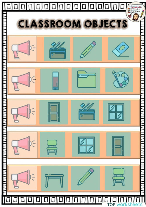Class objects. Interactive worksheet | TopWorksheets