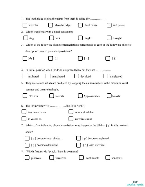 Midterm online test 2. Interactive worksheet | TopWorksheets Midterm online test 2. Interactive worksheet | TopWorksheets