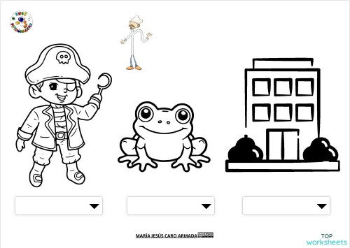 LEE Y SELECCIONA LA PALABRA CORRECTA. Ficha interactiva | TopWorksheets