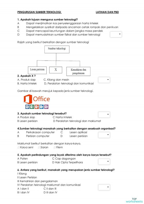 B2T5 LATIHAN DAN PBD PST. Interactive worksheet | TopWorksheets