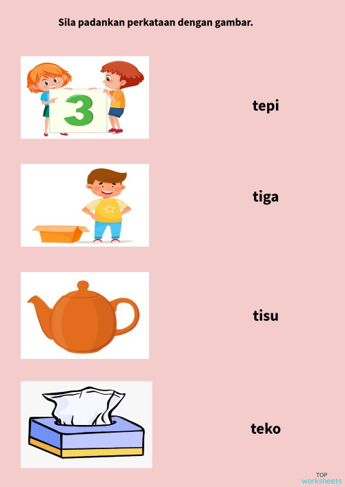Bahasa Melayu: interactive worksheets and online exercises | TopWorksheets