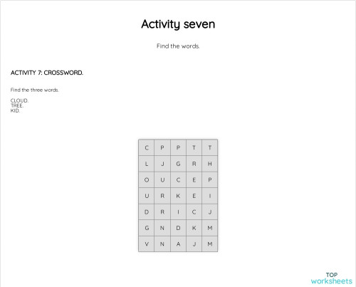 P3: fichas interactivas y ejercicios online | TopWorksheets