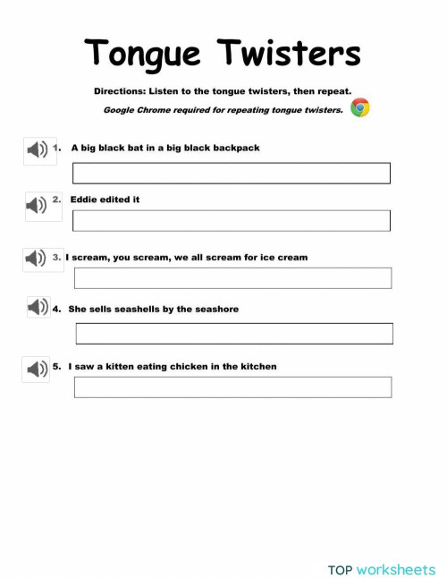 Other: interactive worksheets and online exercises | TopWorksheets
