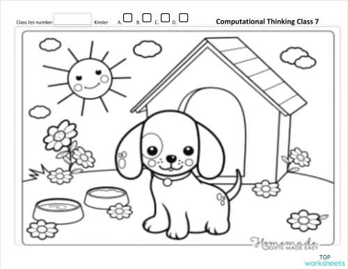 COLORING PAGE KA T2. Interactive worksheet | TopWorksheets