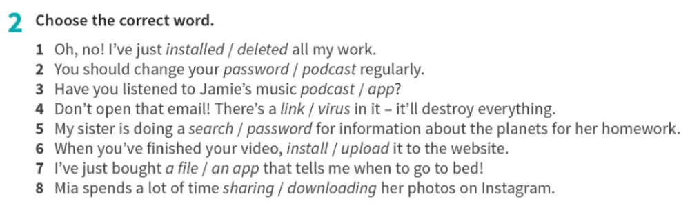 UNIT 15 VOCABULARY. Interactive worksheet | TopWorksheets