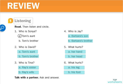 Verb and Ving kids29. Interactive worksheet | TopWorksheets