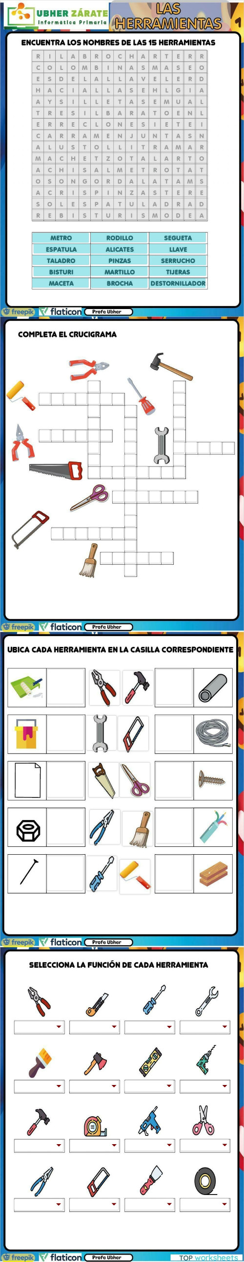 Herramientas De Microsoft Word Ficha Interactiva Topworksheets/formato De Herramientas