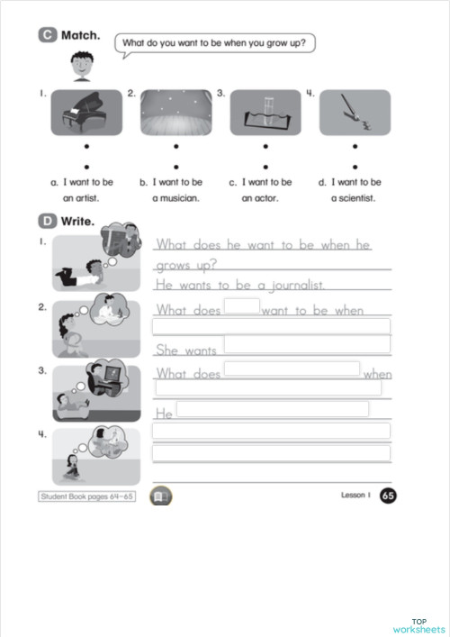 WB U7 L1 CD. Interactive worksheet | TopWorksheets