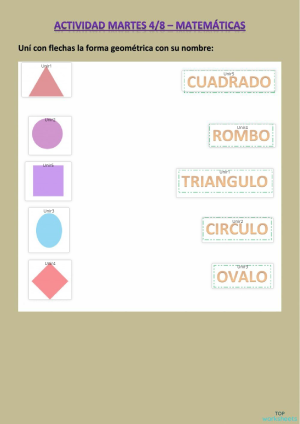 Identificar figuras geométricas . Ficha interactiva | TopWorksheets