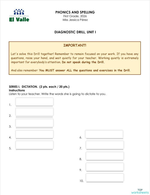 Phonics: interactive worksheets and online exercises | TopWorksheets