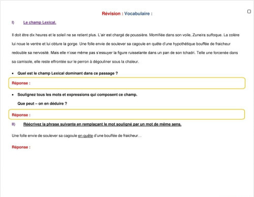 Discours rapporté. Fiche interactive | TopWorksheets