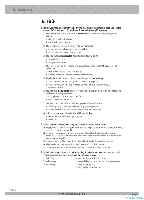 Revision exam units 1-4. Interactive worksheet | TopWorksheets