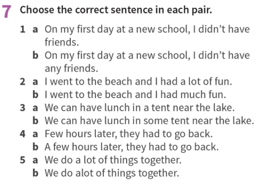 Teens B1 Unit 6 Pag26 Interactive Worksheet Topworksheets