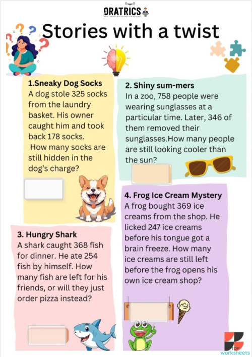 Grad4 3 23 1. Interactive worksheet | TopWorksheets