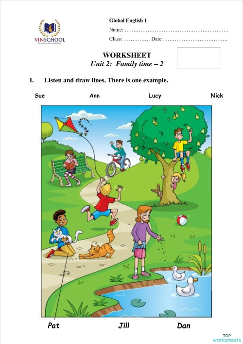 S1 - P5 - W6. Interactive worksheet | TopWorksheets