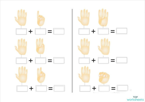 Sumas con llevadas. Ficha interactiva | TopWorksheets