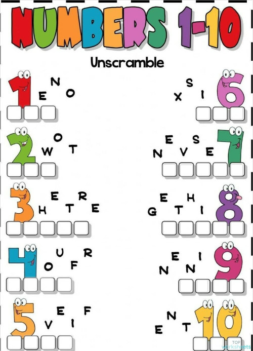 Numbers to 100. Interactive worksheet | TopWorksheets