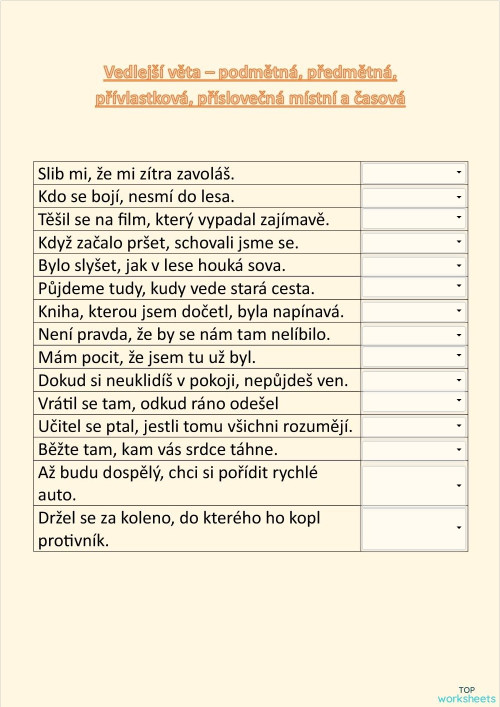 Koncovky podst. jmen - rod mužský - vzor pán. Interaktivní pracovní ...