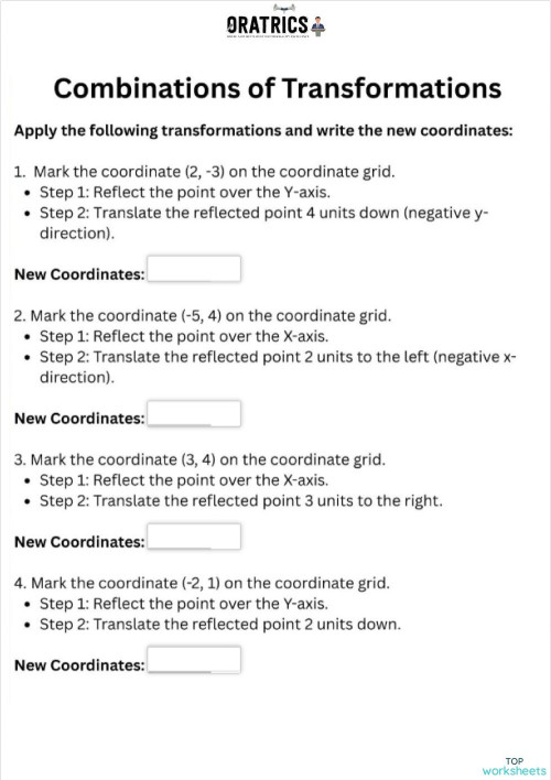 Geometry 134. Interactive worksheet | TopWorksheets