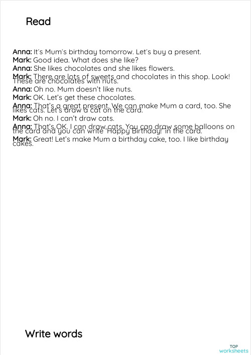 3rd Grade Unit 7 Level 6 Interactive Worksheet Topworksheets