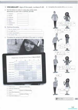 Workbook page 5. Interactive worksheet | TopWorksheets