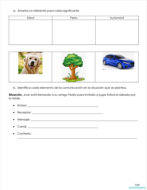 Adjetivos: fichas interactivas y ejercicios online | TopWorksheets