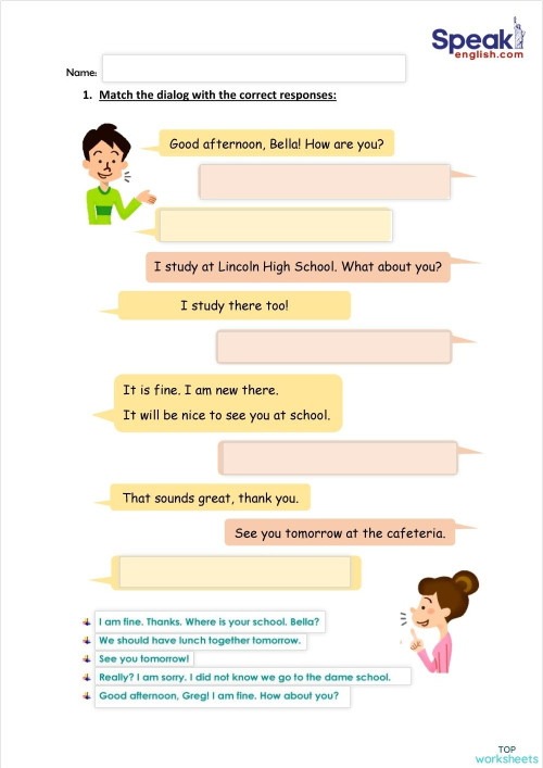 Gateway A2 Unit 1 - Writing an informal email. Interactive worksheet ...