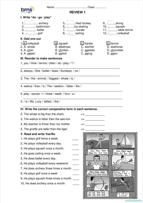 Y3-READER 2- PART 1. Interactive worksheet | TopWorksheets