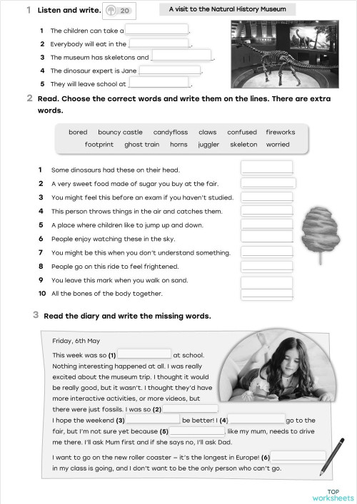 Article Worksheets. Interactive worksheet | TopWorksheets