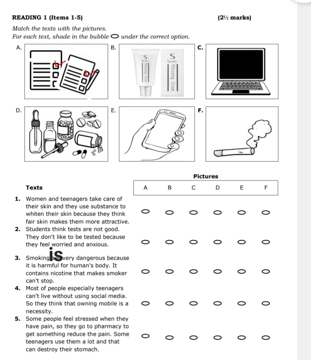 Grade 9.. Class Test 1.. T.Samira Al.Rashdi. Interactive worksheet ...