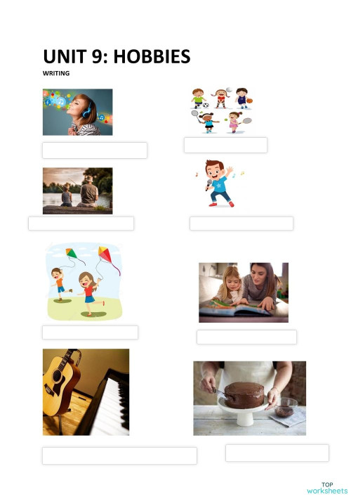 Hobbies 26/05. Interactive worksheet | TopWorksheets