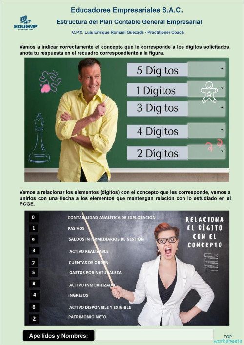 IDENTIFICANDO LA ESTRUCTURA DEL PLAN CONTABLE GENERAL EMPRESARIAL (PERÚ ...