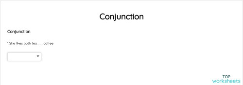 Clauses of Contrast. Interactive worksheet | TopWorksheets