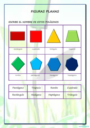 Figuras Planas De Geometría