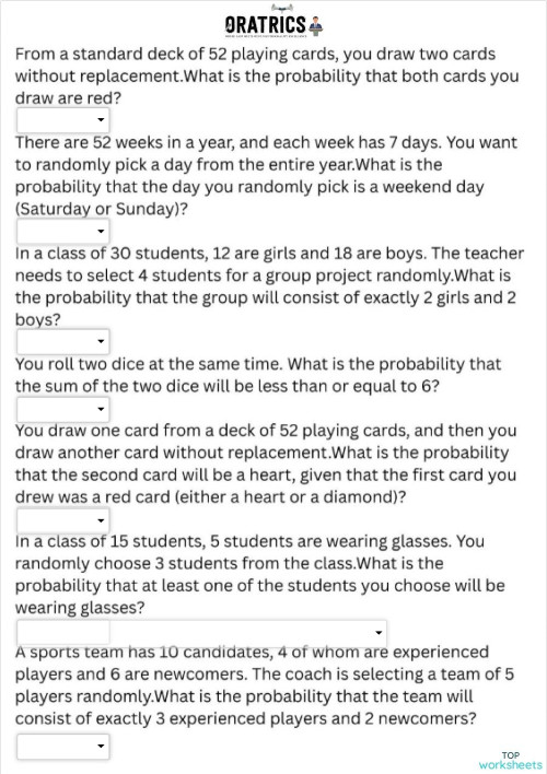 PSR Revision-paper 1- part 1. Interactive worksheet | TopWorksheets