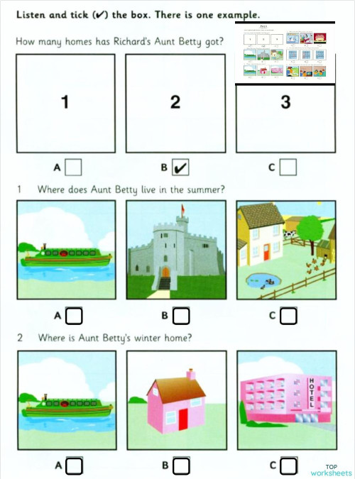 Interactive worksheets and online exercises in english | TopWorksheets