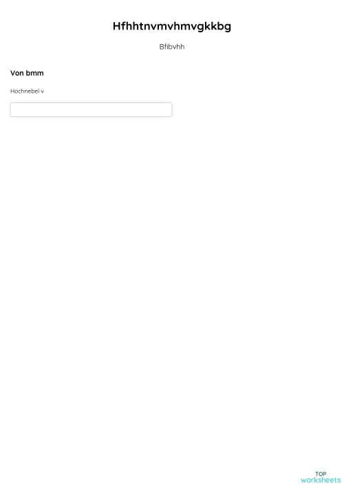 Sofia Tutunnikova's public page | TopWorksheets