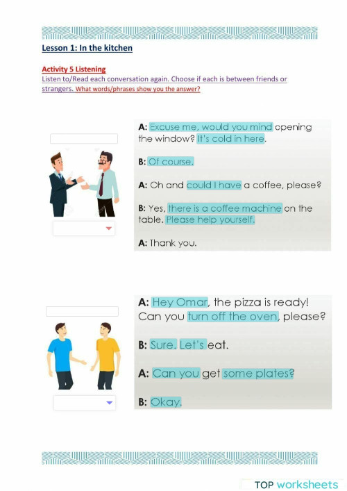 Access 8 - T2 - U5 - L1 - Act 5. Interactive worksheet | TopWorksheets