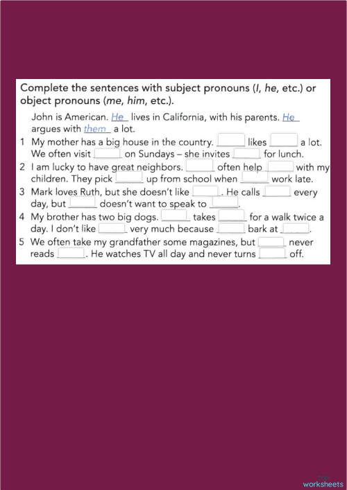 USED TO - Affirmative, negative and interrogative. Interactive ...