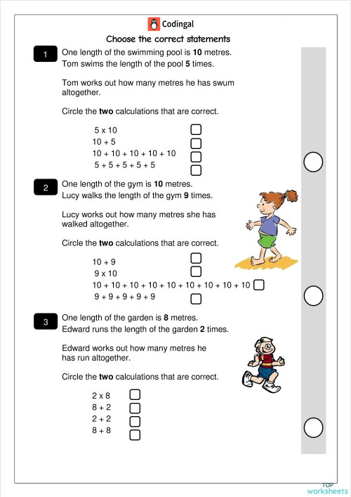 M_G02M10L48_WE01_Choose the correct statements. Interactive worksheet | TopWorksheets