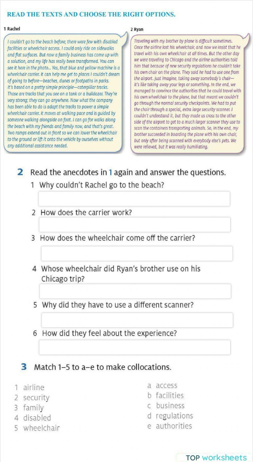 INT07 U9 9.3 reading. Interactive worksheet | TopWorksheets