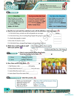 Unit 2: School - Lesson 3. Interactive worksheet | TopWorksheets