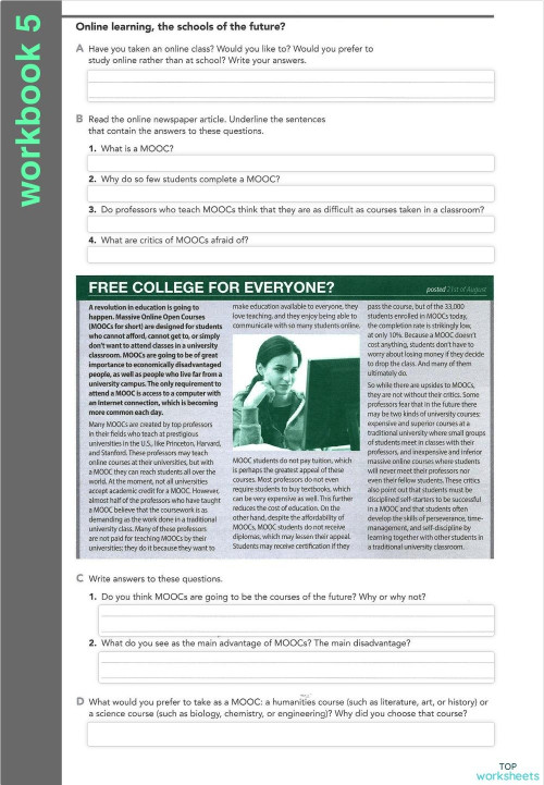 IC308 workbook 05. Interactive worksheet | TopWorksheets